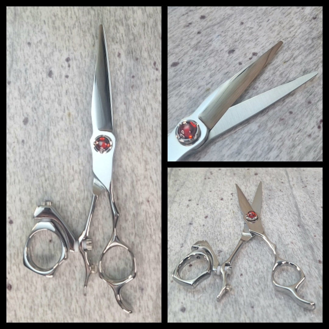 Double Swivel 6" | Shimazu Shears Custom Engraved Hair Shears Unique As You